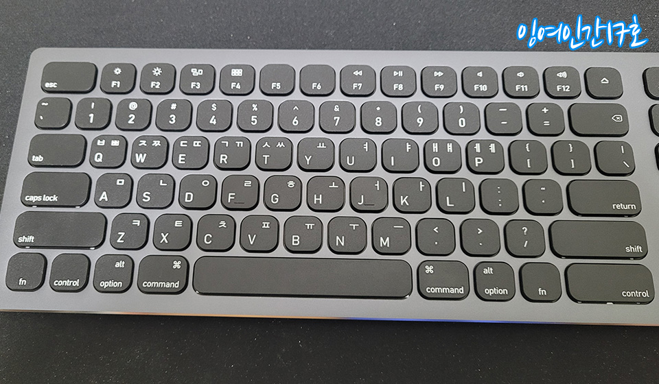 고급스런 알루미늄 하우징 펜타그래프 키보드 MANIC K350 - 홍보 / 필테 - 기글하드웨어