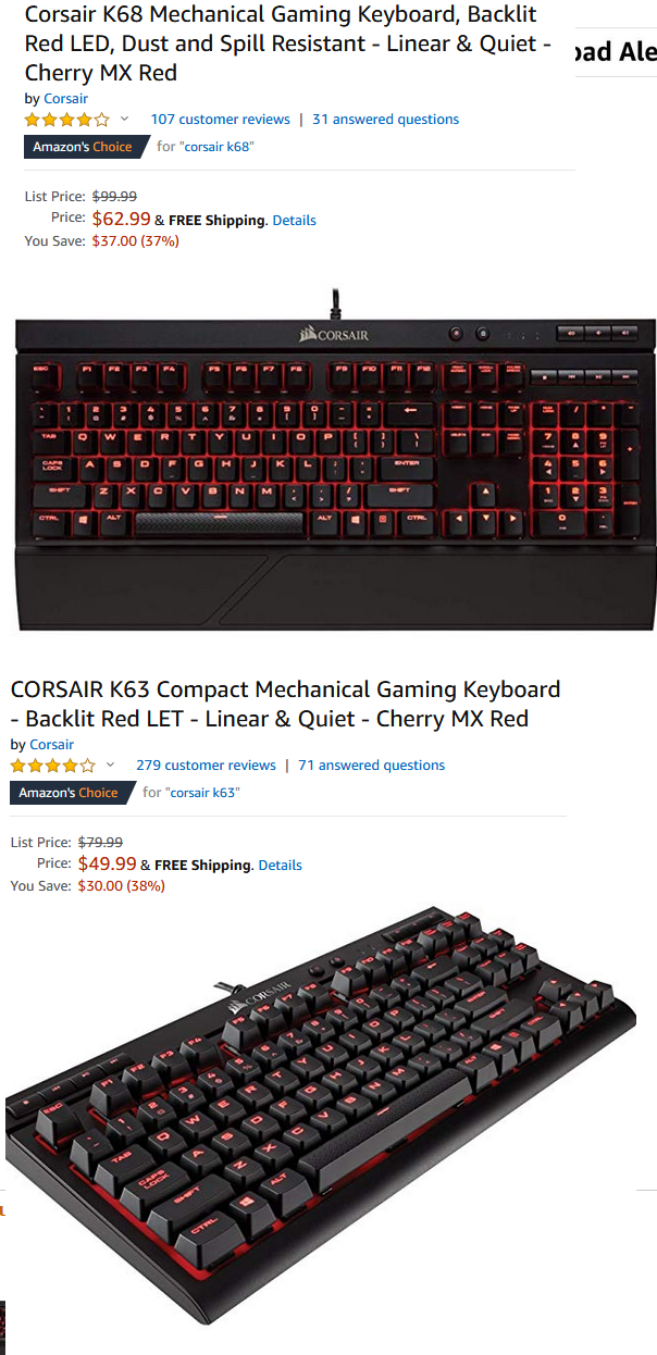 거세어 k68 k63 최저가(달라) - 커뮤니티 게시판 - 기글하드웨어